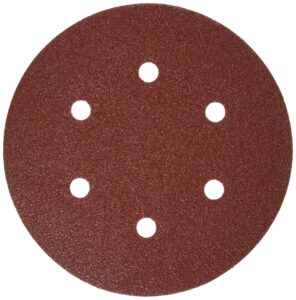 bosch sr6r000 assorted grits 6 in. 6 hole hook-and-loop sanding discs