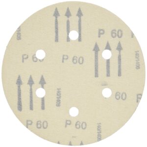 BOSCH SR6R000 Assorted Grits 6 In. 6 Hole Hook-And-Loop Sanding Discs