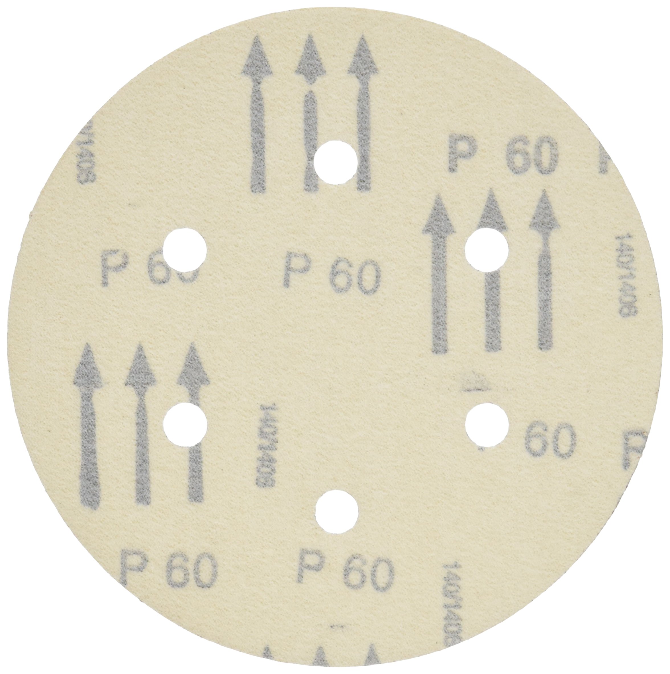 BOSCH SR6R000 Assorted Grits 6 In. 6 Hole Hook-And-Loop Sanding Discs