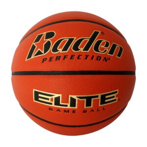 baden elite indoor game composite basketball, official size 6 & 7