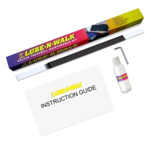 lube-n-walk deluxe treadmill maintenance kit since 1998 - patented treadmill lubricating system and official partner for major treadmill manufacturers made in usa