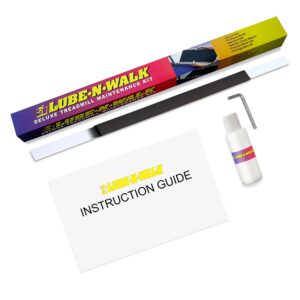 Lube-N-Walk Deluxe Treadmill Maintenance Kit Since 1998 - Patented Treadmill Lubricating System and Official Partner for Major Treadmill Manufacturers Made in USA