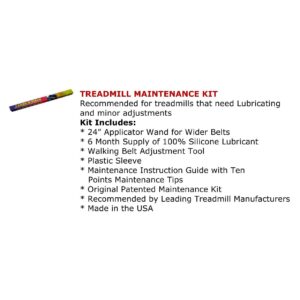 Lube-N-Walk Deluxe Treadmill Maintenance Kit Since 1998 - Patented Treadmill Lubricating System and Official Partner for Major Treadmill Manufacturers Made in USA