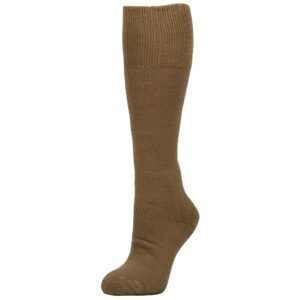 thorlos unisex adult Mcb Max Cushion Combat Over the Calf Hiking Socks, Coyote Brown, X-Large US