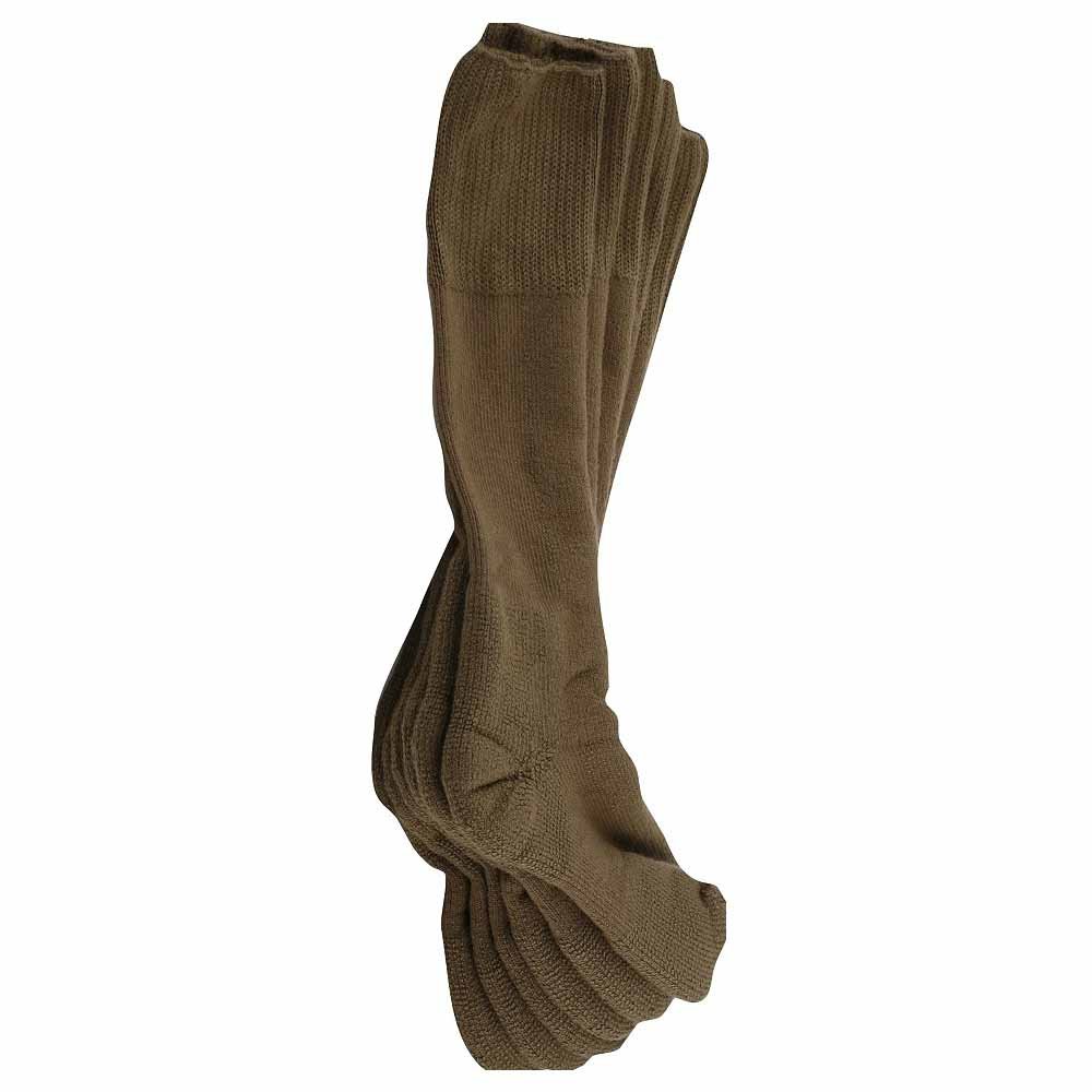 thorlos unisex adult Mcb Max Cushion Combat Over the Calf Hiking Socks, Coyote Brown, X-Large US