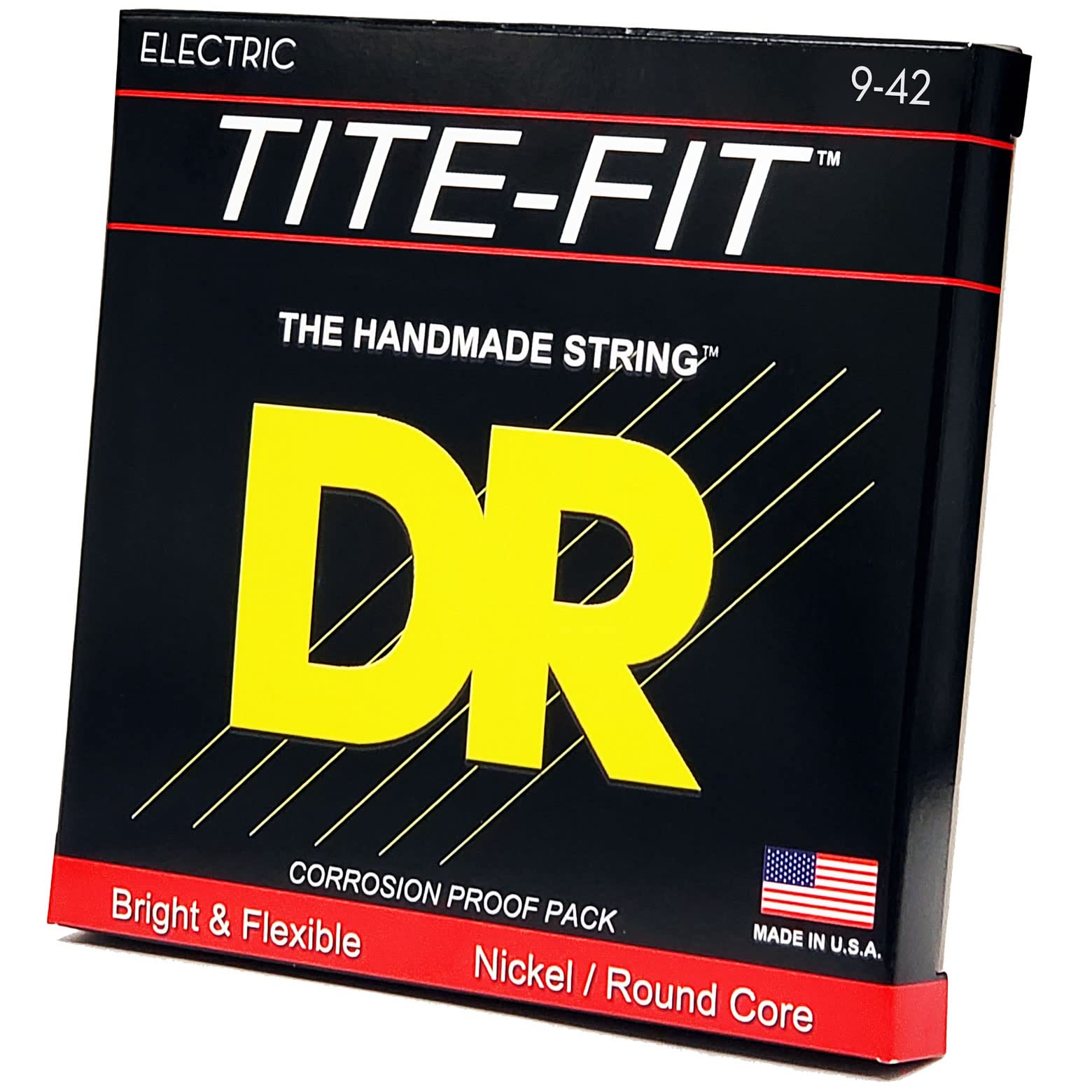 DR Strings Tite Fit Electric Round Core 9-42