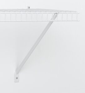 closetmaid 12-inch shelf support brackets, white, 12-pack #1775