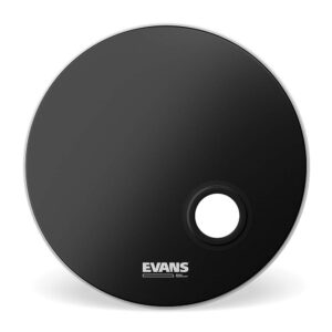 evans remad resonant bass drum head, 20 inch