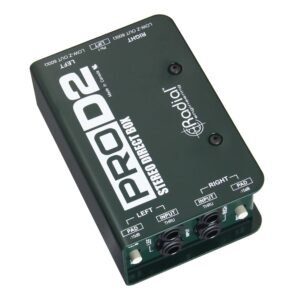 radial prod2 passive 2 channel direct box