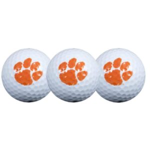 team effort clemson tigers golf ball 3 pack