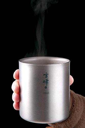 Snow Peak Seppou Stacking Mug H200 Titanium One Size