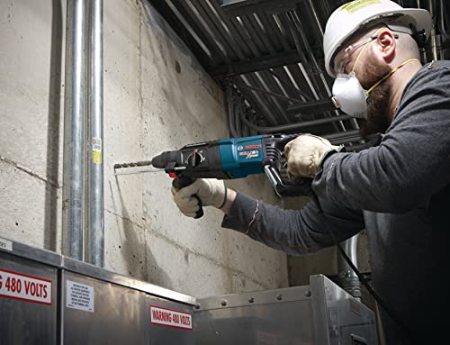 BOSCH 11255VSR Bulldog Xtreme 8 Amp 1 Inch Corded Variable Speed SDS-Plus Concrete/Masonry Rotary Hammer