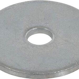 Hillman 290021 Zinc 1/4" x 2" Fender Washers, 100 Pieces