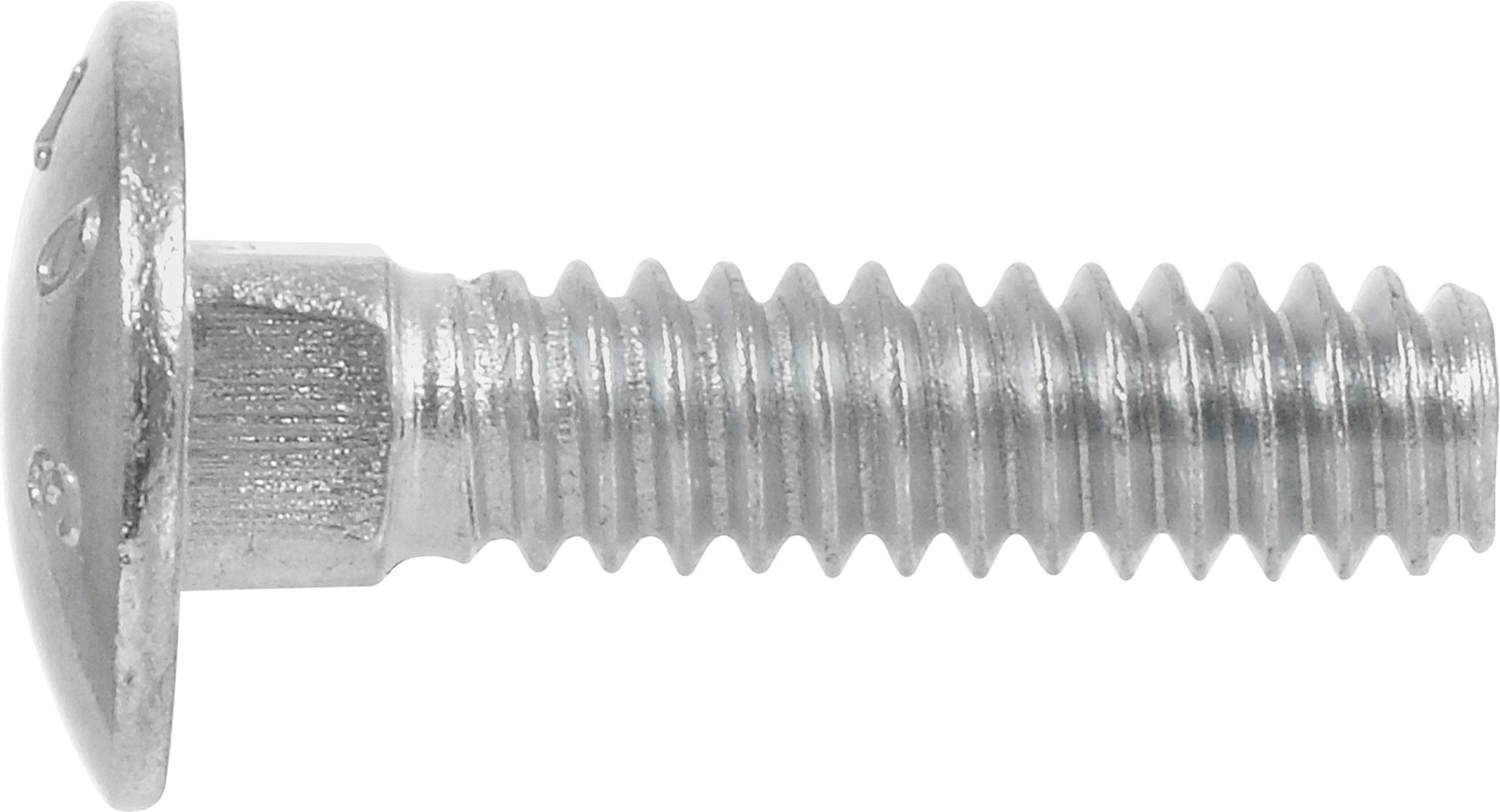 Hillman 240183 Carriage Bolt, 3/8 x 4-1/2-Inch, Steel, Zinc-Plated, Silver, 50-Pack