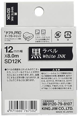 King Jim tape cartridge Tepla PRO SD12K 12 mm