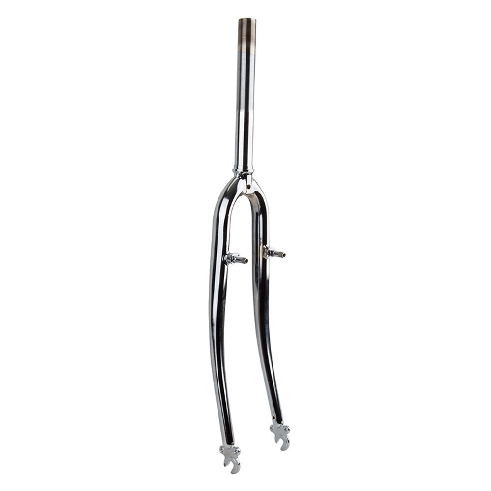 Sunlite Threaded 700c Hybrid Fork, 200 x 120 x 22.2 x 27.0mm, Silver