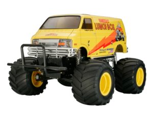 tamiya america, inc 1/12 lunch box 2wd monster truck kit, tam58347