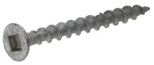 hillman 47749 galvanized square drive deck screw, 6 x 2-inch, 164 pack