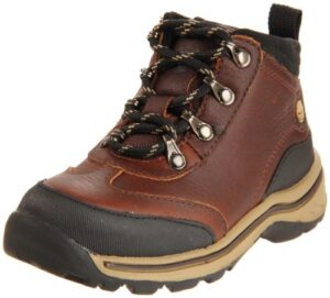 timberland regular kid hiking boot (toddler/little kid/big kid),brown smooth,4 m us big kid