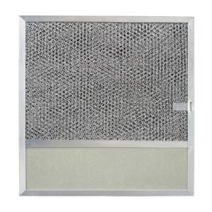 broan-nutone bp57 aluminum filter with light lens, kitchen exhaust grease filter, stove hood vent air filter