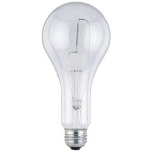 westinghouse, clear 03974 300-watt light bulb, 1 count (pack of 1)