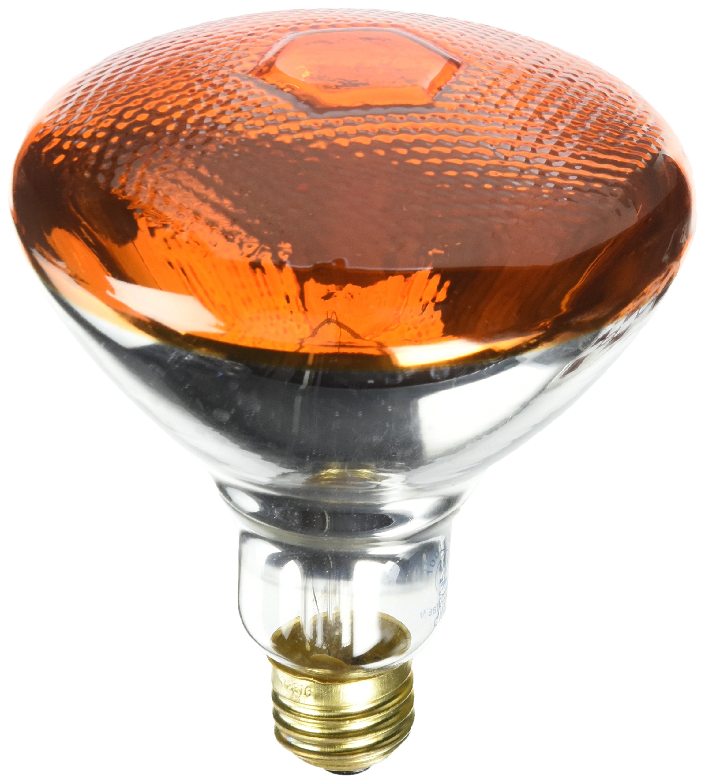 Westinghouse Amber 0441100, 100 Watt, 120 Volt Incandescent BR38 Light Bulb-2000 Hours, 1 Count (Pack of 1)