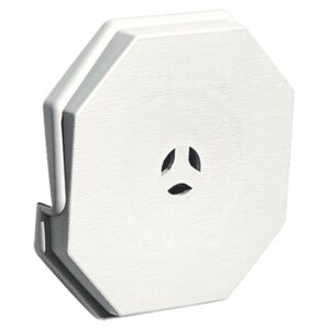 builders edge 130110006123 surface block, white