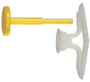 hillman pop toggle wall anchors with screws 1/8 " 40 lb. 2 / card