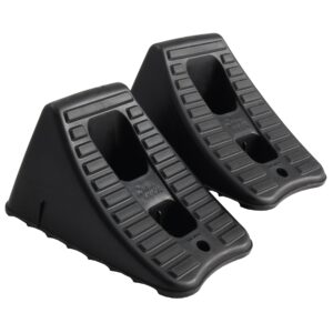 hopkins flotool 11930mi heavy duty wheel chock, (pack of 2)