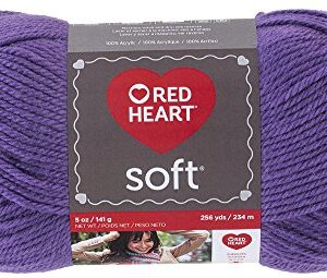 RED HEART Soft Yarn, Lavender