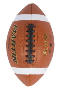 martin sports official size football - brown