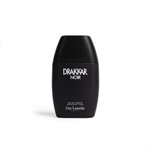 drakkar noir by guy laroche - original vintage designer fragrance blend for men - fresh, classic men’s evening scent - long lasting amber fougere aroma with spicy citrus notes - 1.7 oz edt spray