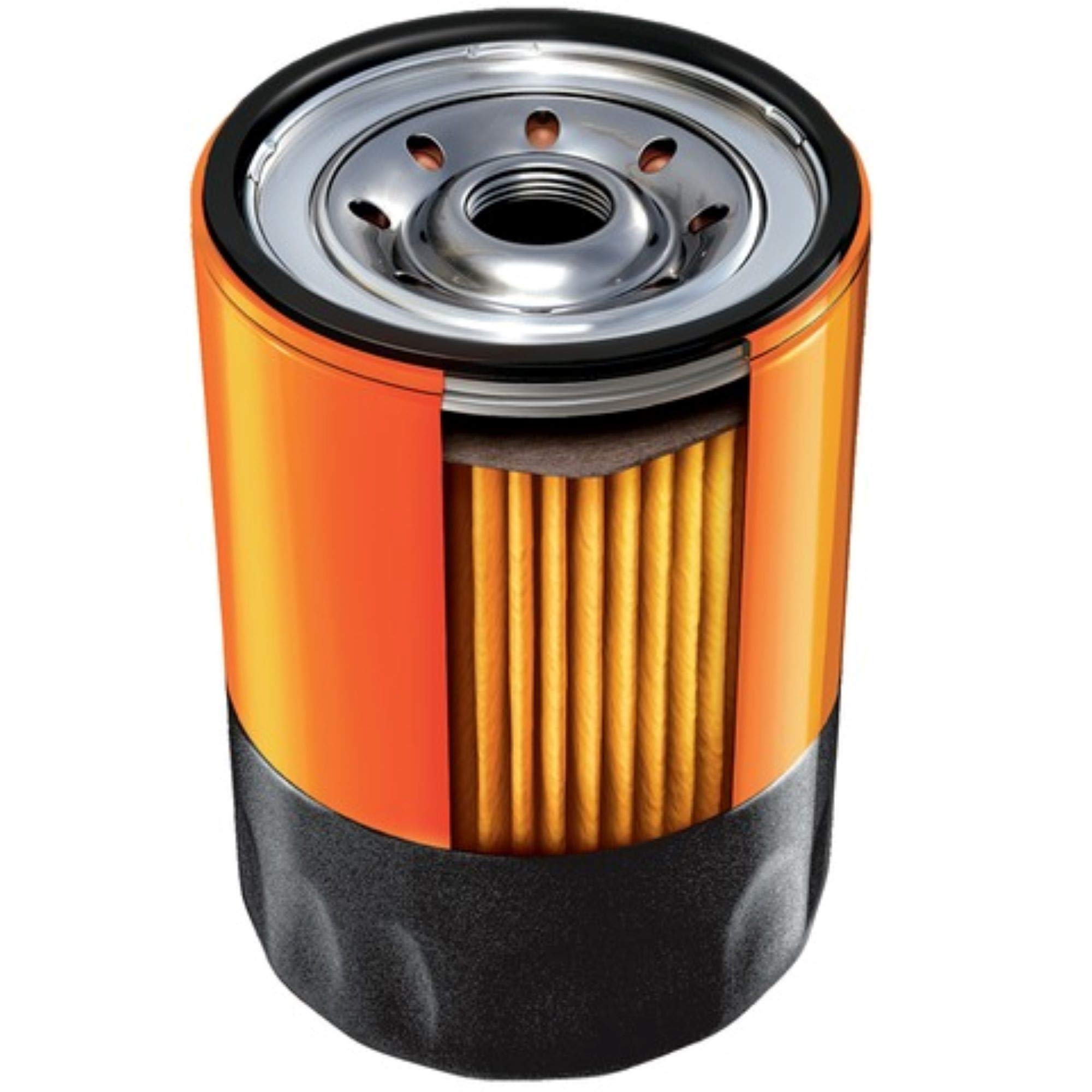 Fram Extra Guard PH9688, 10K Mile Change Interval Oil Filter, Cylindrical, 4"