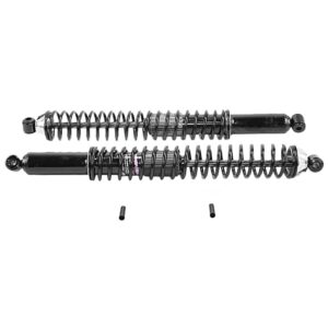 monroe load adjusting 58618 suspension shock absorber and coil spring assembly pack of 2 for ford ranger