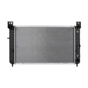 spectra premium cu2334 radiator with toc, without eoc -28-1/4" core compatible with chevrolet silverado, gmc and cadillac