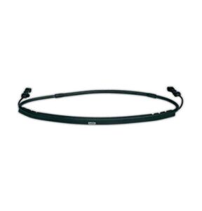 msa 449895 goggle retainer for msa protective headwear, black, standard