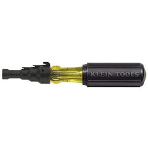 klein tools 85191 screwdriver / conduit reamer, made in usa, conduit fitting and reaming screwdriver for 1/2-inch, 3/4-inch, and 1-inch thin-wall conduit