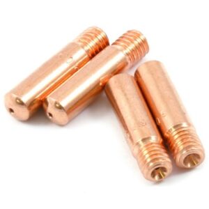 Forney 60172 Contact Tip For Mig Welding, Tweco Binzel or Clarke, .035, 4-Pack,Copper, 0.035