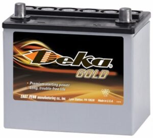 mazda miata battery deka/east penn 8amu1r agm