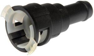 dorman 800-404 heater hose connector compatible with select ford / lincoln models,black and white, 1 count (pack of 1)