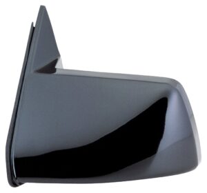 fit system driver side mirror for chevy full size pick-up, gmc full size pick-up, sport model, black, non-foldaway, manual