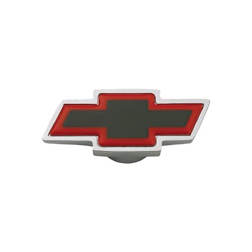 Proform 141-333 Chrome Air Cleaner Wing Nut with Large Red Bowtie Logo for 1/4-20" Thread