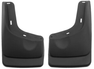 husky liners - front mud guards | 2004 - 2014 ford f150, front set - black, 2 pc | 56591