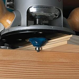 Bosch 1/8-Inch Radius Roundover Two flutes Router Bit with Ball Bearing