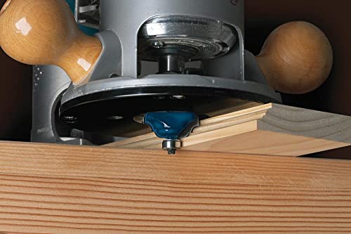 Bosch 1/8-Inch Radius Roundover Two flutes Router Bit with Ball Bearing