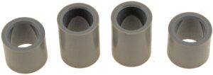 dorman 38424 tailgate/liftgate striker bushing assortment compatible with select ford models, 4 piece