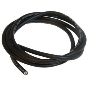 msd 34033 super conductor bulk wire, black 6' bulk