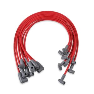 MSD 35599 Super Conductor 8.5mm Spark Plug Wire Set, Small Block Chevy for use with HEI Cap