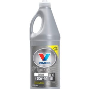 Valvoline SynPower SAE 75W-90 Full Synthetic Gear Oil 1 QT, Case of 12