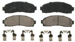 wagner quickstop zd833 front disc brake pad set for 2003 ford ranger